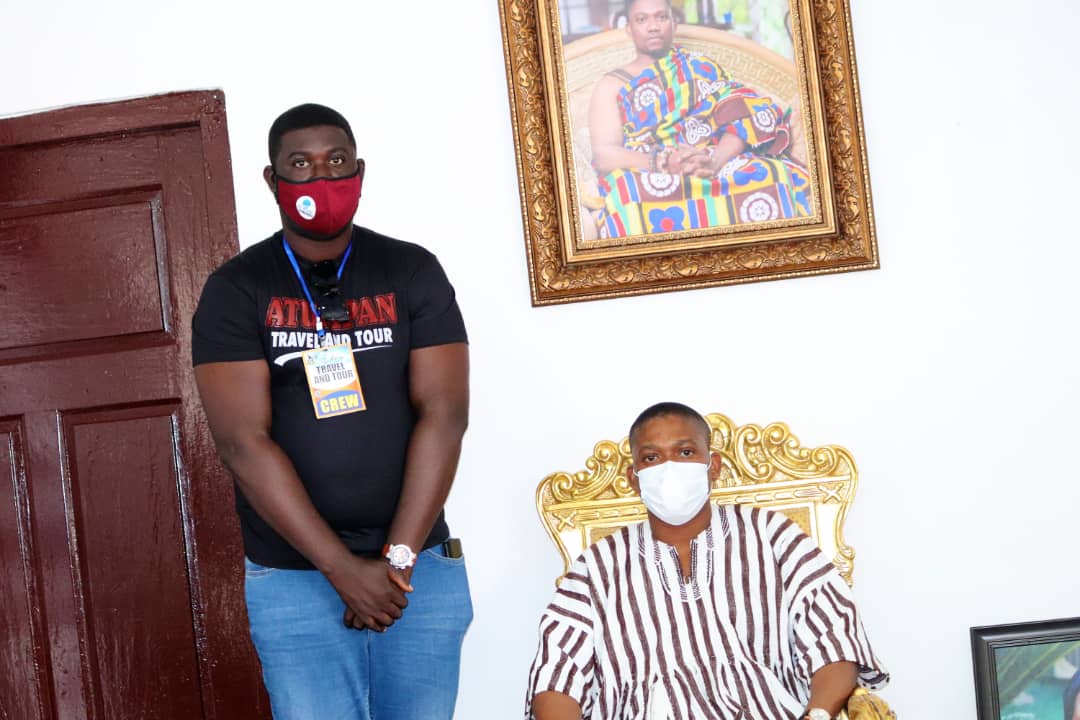 Atumpan Travel And Tour Pays Courtesy Call To Okuapemhene – See Photos ...