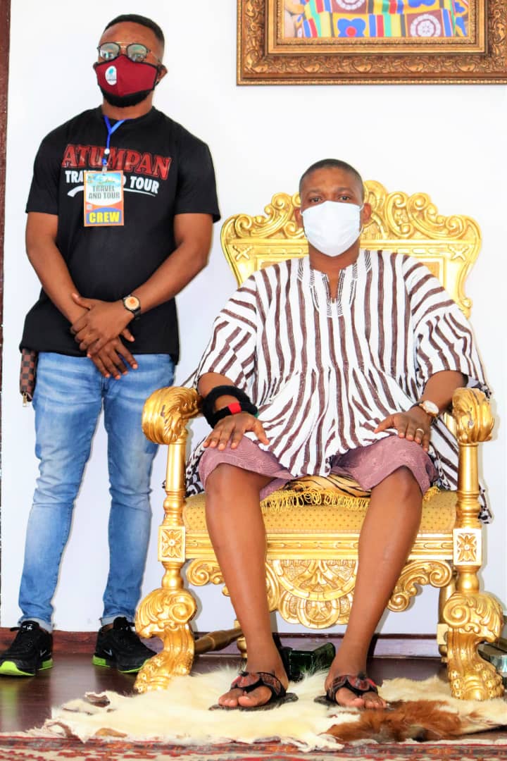 Atumpan Travel And Tour Pays Courtesy Call To Okuapemhene – See Photos ...