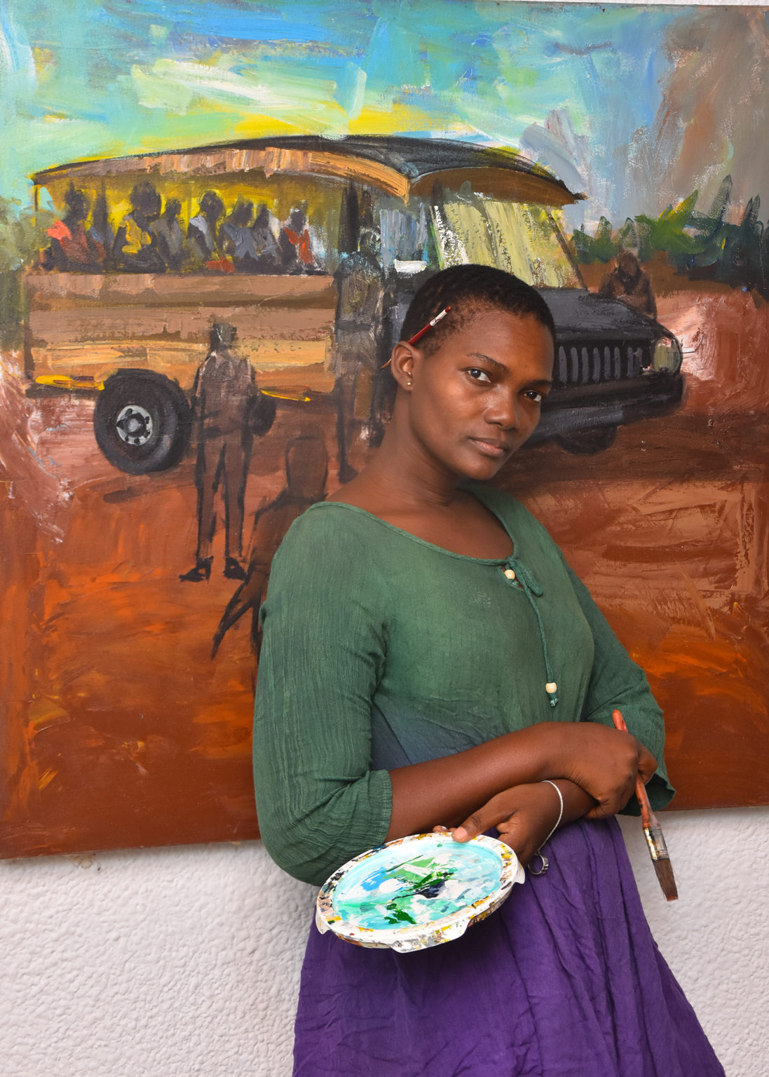 Astounding Ghanaian Painter/Musician, “Nyornuwofia Agorsor” Shares ...