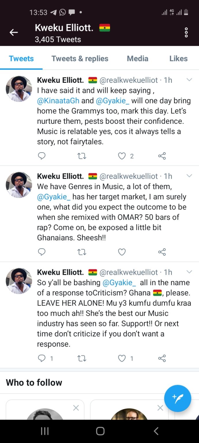 Actor Kweku Elliot Defends Gyakie Following “Forever Remix” Commotion - ZionFelix.net