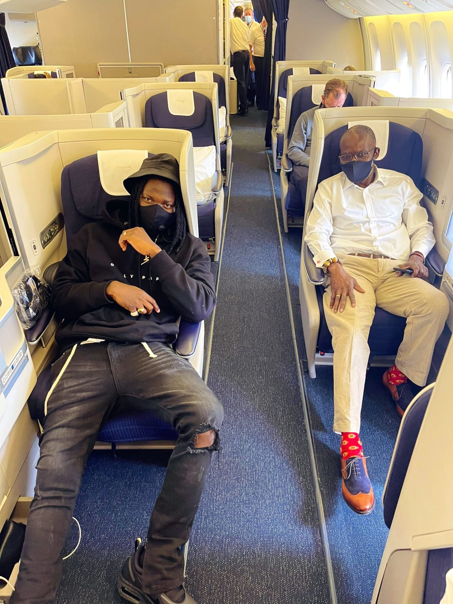 Stonebwoy Jets Off To Las Vegas With NPP’s Gabby Otchere-Darko (Photos ...