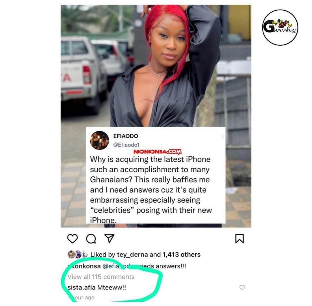 ‘You Are A Pu$$y A$$ B!tch’ – Says Efia Odo As She Goes Bonkers On ...