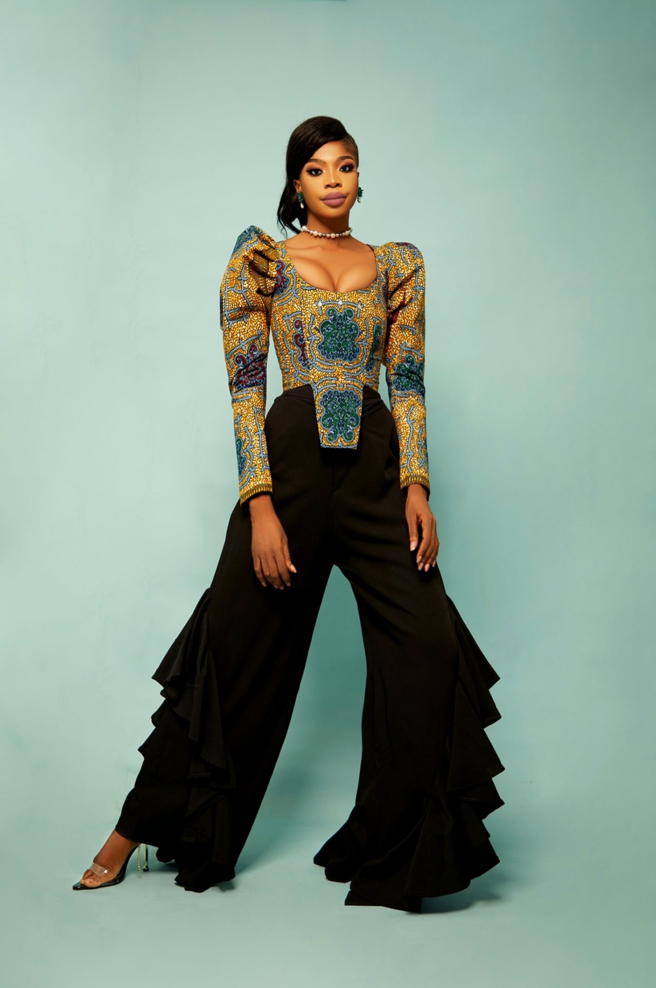 Fashion Model/News Reporter Edem Farrie Steps Up With Corporate Style ...