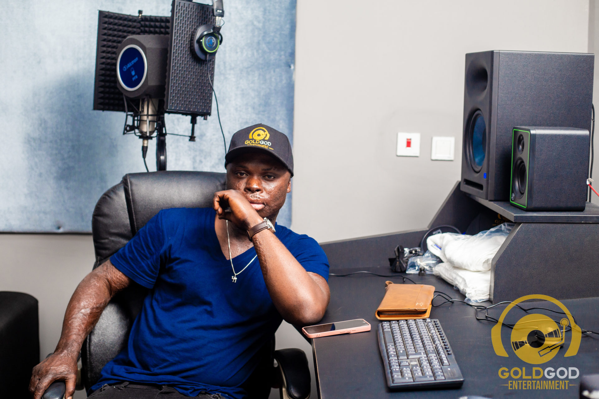 Check Out The Ultra-modern New Studio Of Gold God Entertainment ...