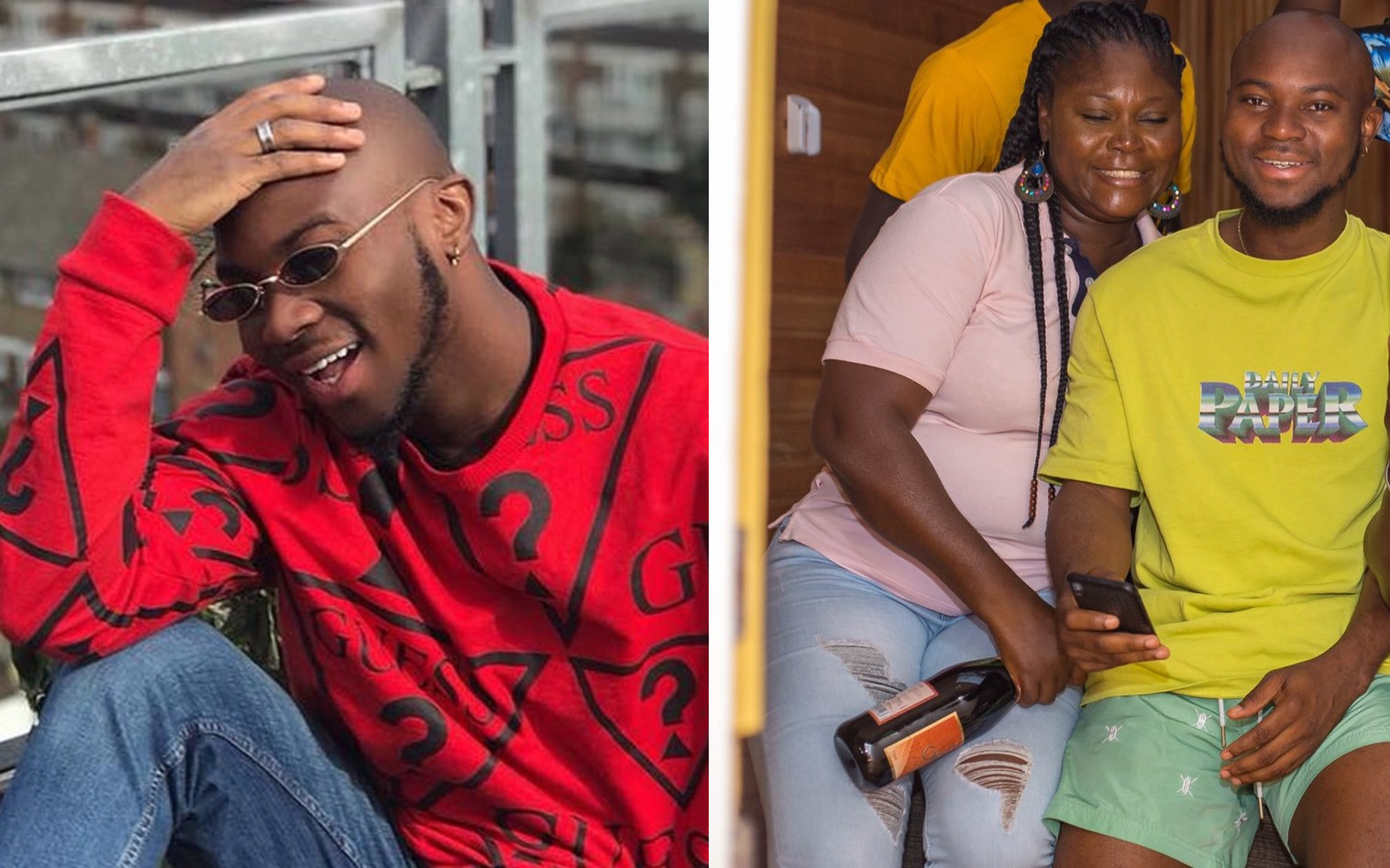 Beautiful Video Of King Promise’s Young-looking Mom Jamming To His Song ...