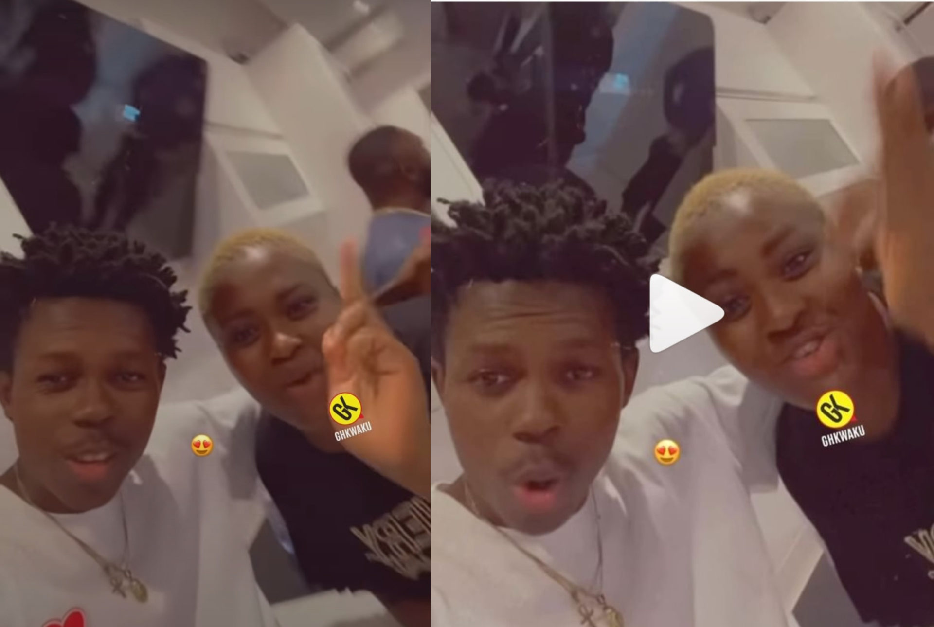 Lovely Video Of Strongman Chilling With Fella Makafui Hits Online ...