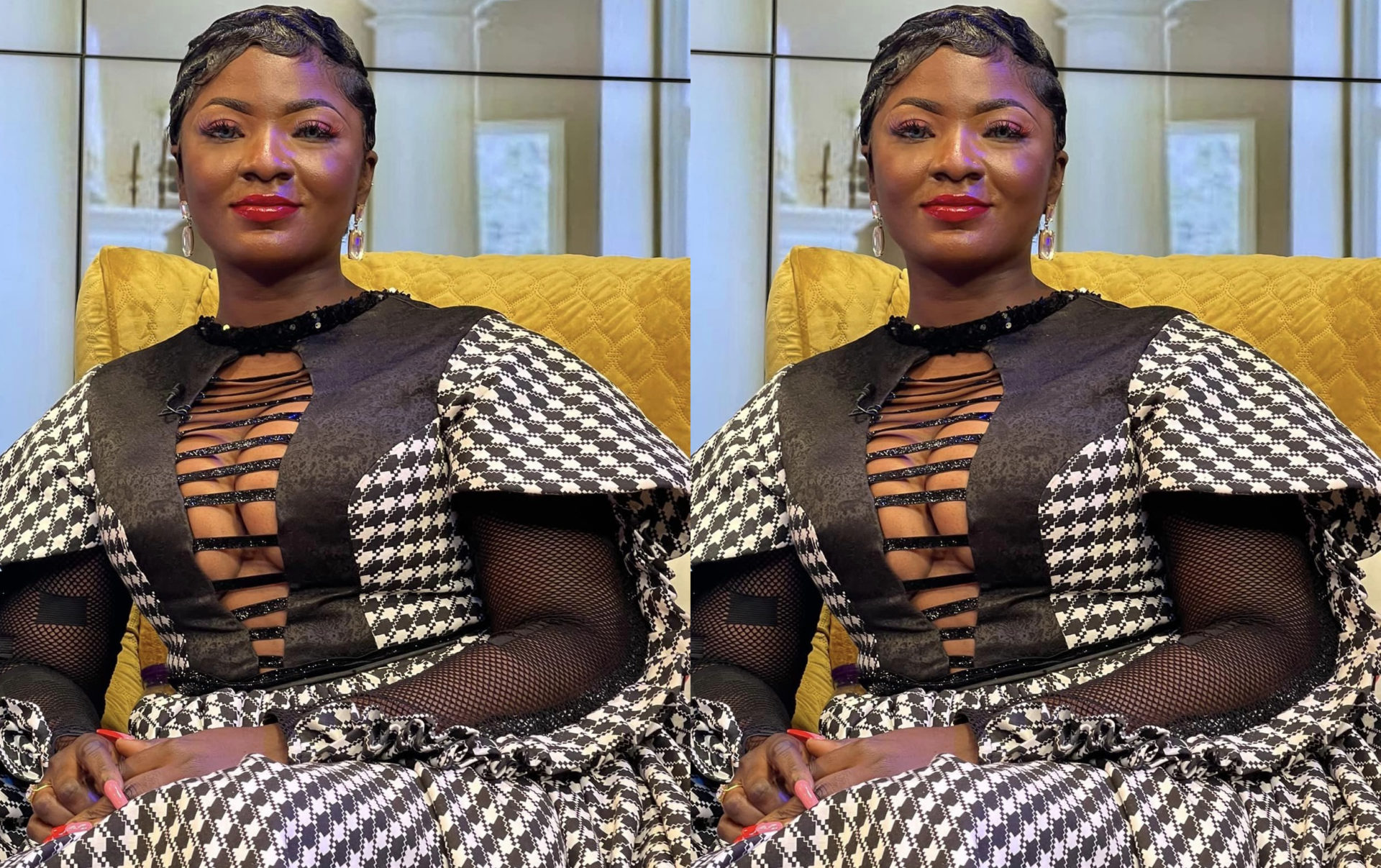 Ahouf3 Patri’s Sultry Cle@vage Photos For A Live TV Show Cause Stir ...