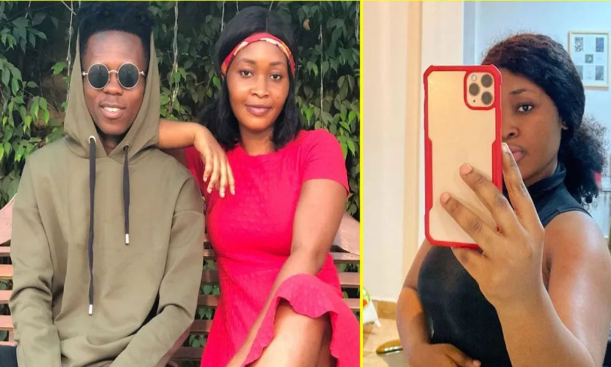 Strongman’s baby mama reacts after the rapper shared pictures online ...