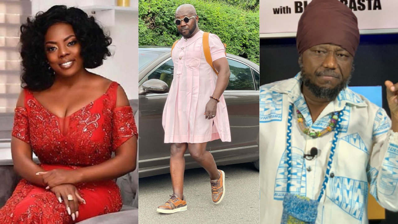 Blakk Rasta drags Osebo into his beef with Nana Aba Anamoah; Slams the ...