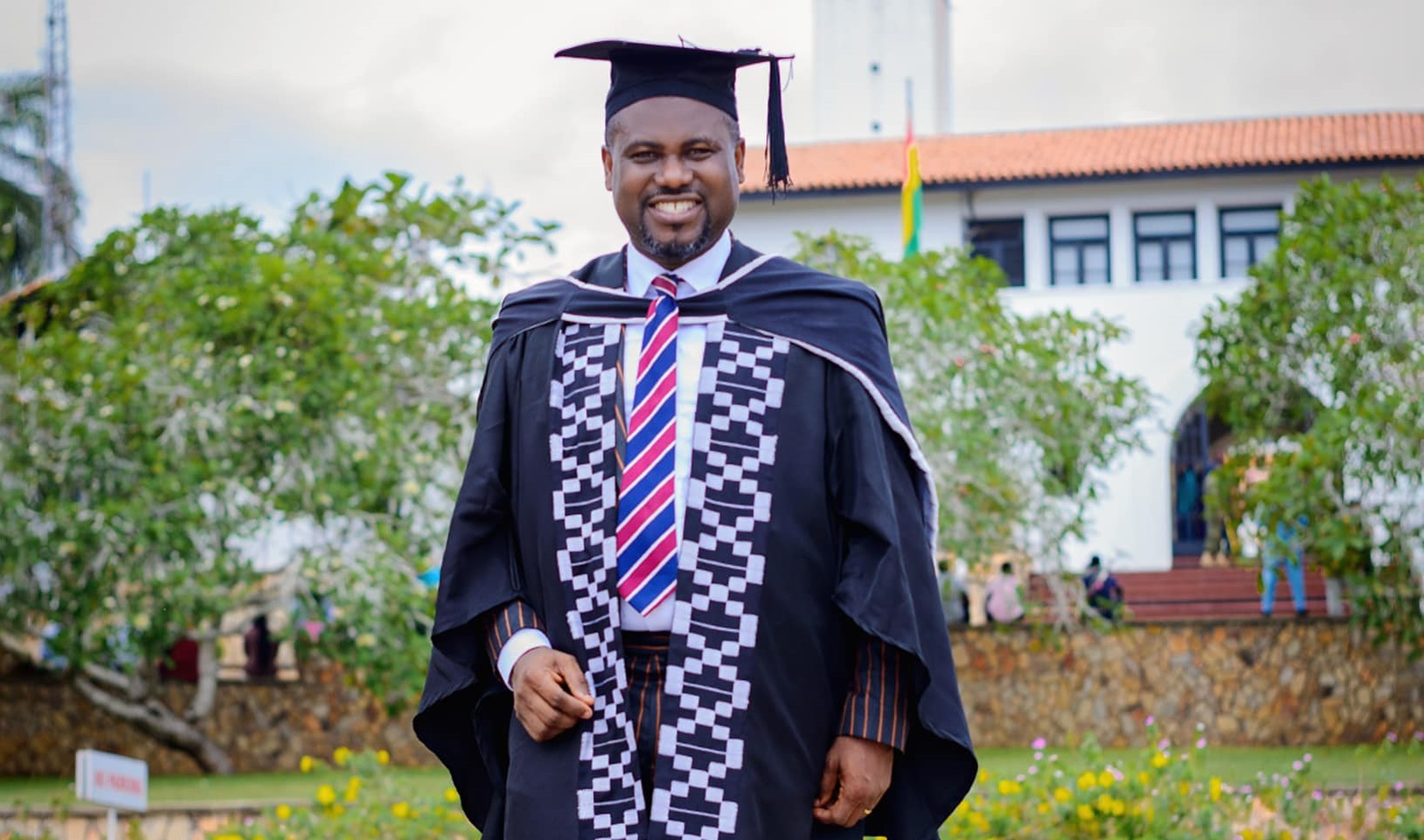 Photo Of Abeiku Santana’s Master’s Degree Transcript With Excellent ...