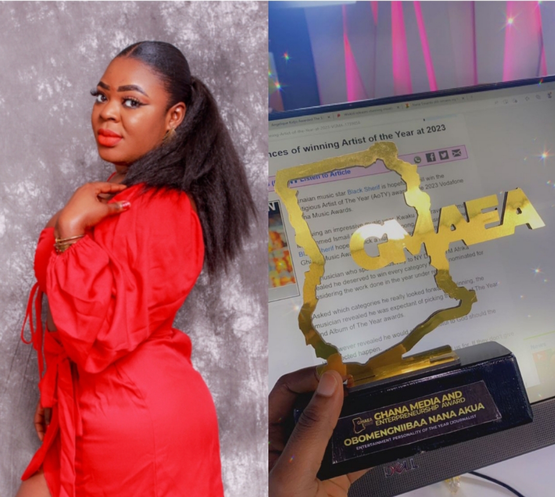 Obomengniibaa Nana Akua Wins ‘Entertainment Personality Of The Year’ At ...