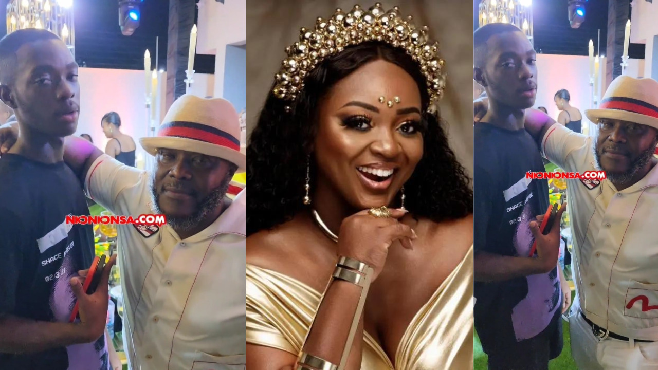 VIDEO: Moment Jackie Appiah’s son reunited with his father after so ...