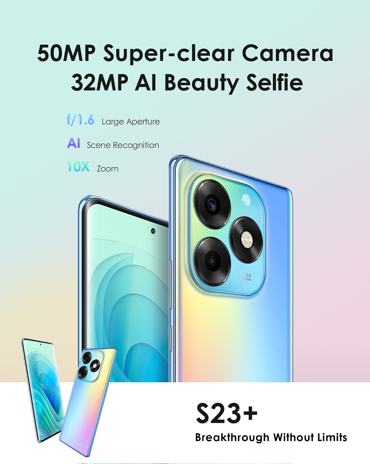 itel Unveils Flagship Smartphone S23+: A Fusion Of Curved Screen ...