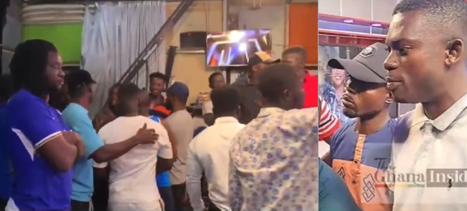 Scary Scenes As Alleged NPP Thugs Storm UTV To Att@ck A Plus And Halt ...