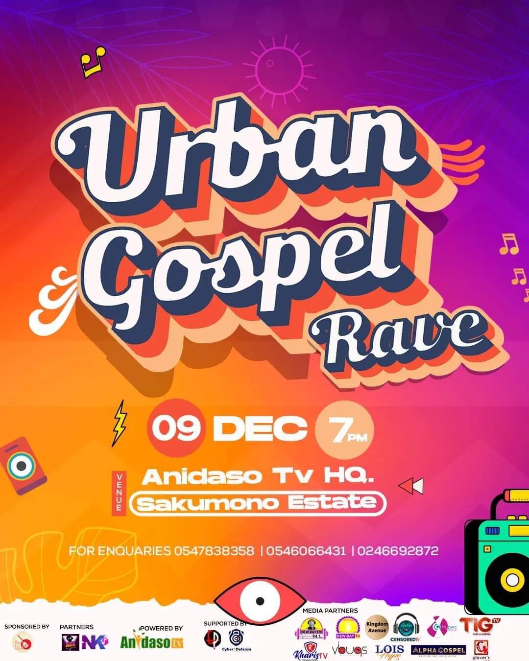 Anidaso Television And NKO GH Music Line Up Top Notch Acts For Maiden ...