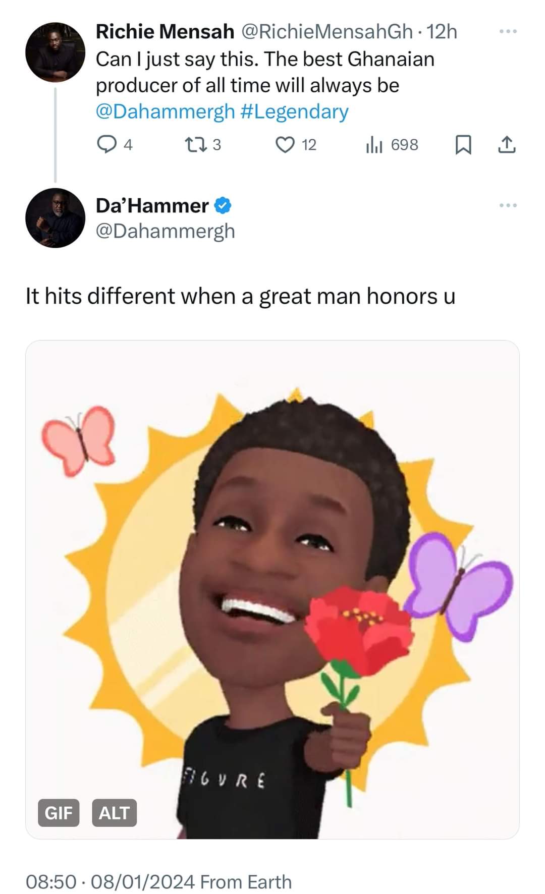 Richie Mensah Declares Hammer Of The Last Two As The ‘Best Ghanaian Producer Of All Time ...