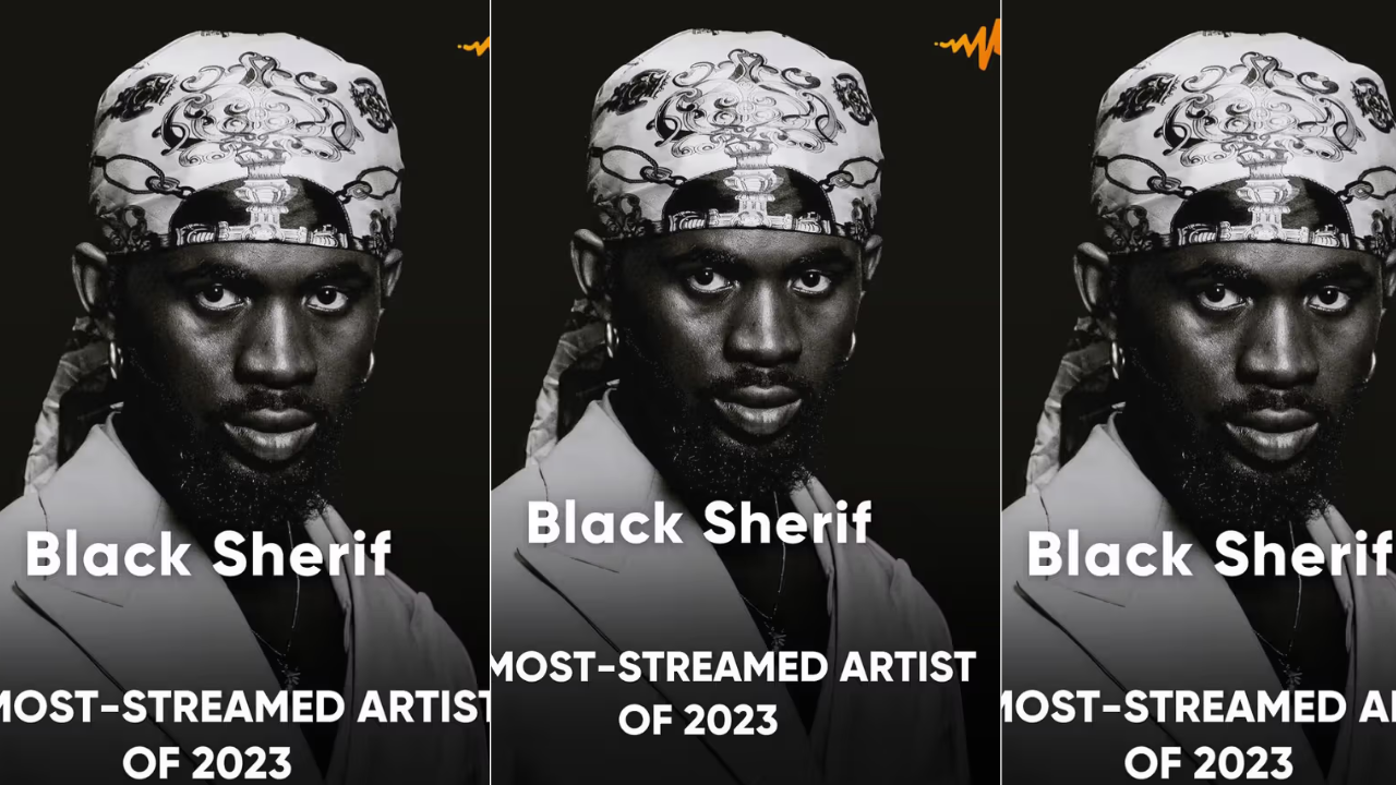 Black Sheriff makes Ghana proud as he becomes part of the top 10 most ...