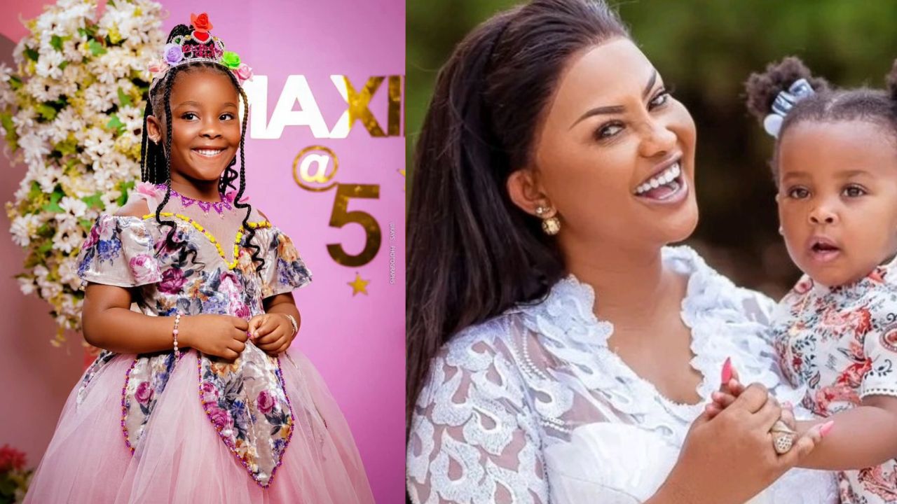Nana Ama McBrown drops gorgeous pictures to celebrate Baby Maxin’s 5th ...