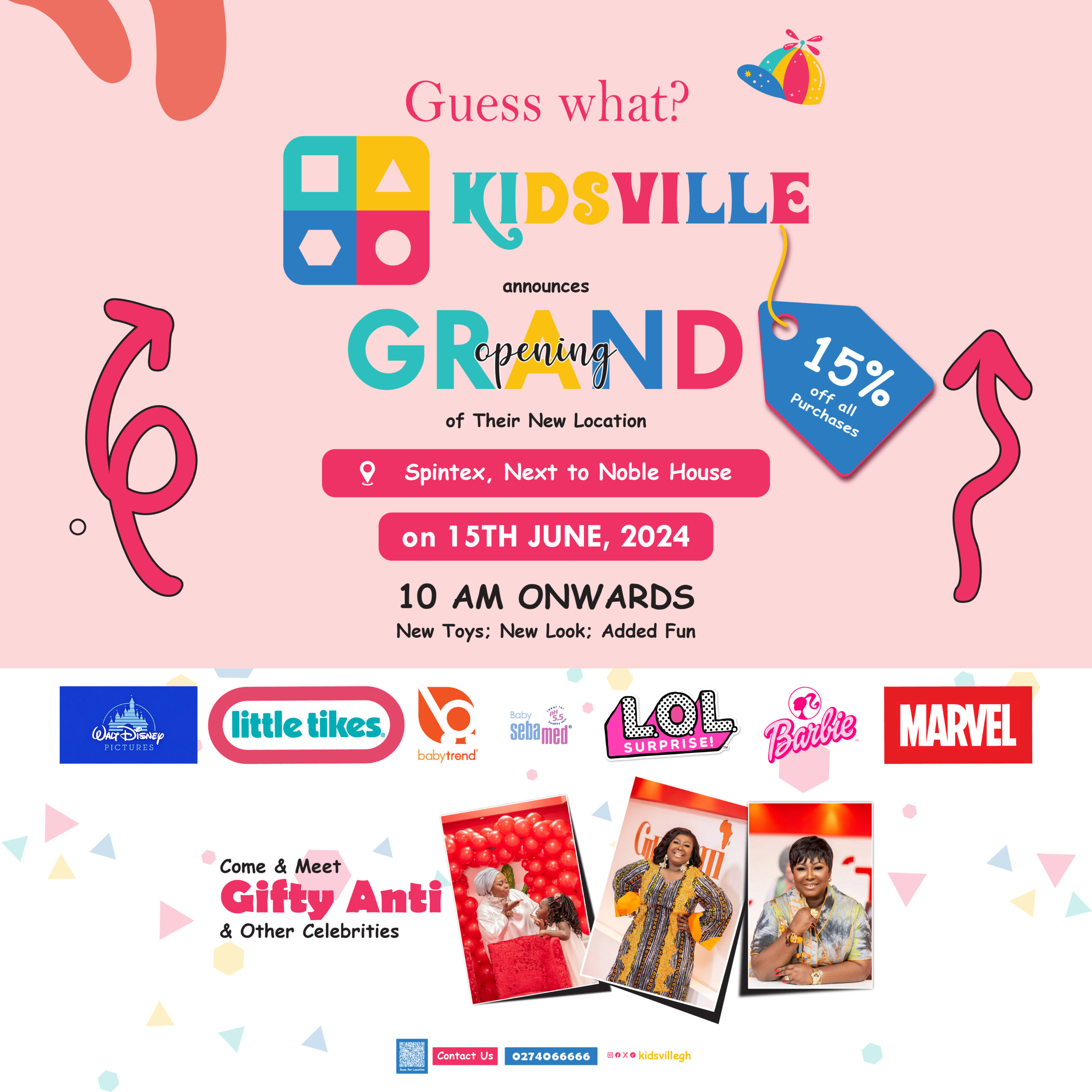 Kidsville To Open A New Branch At Spintex On June 15 - ZionFelix.net