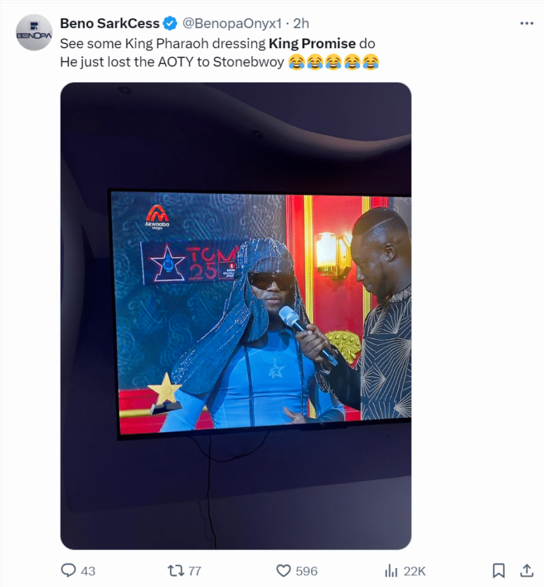 TGMA25: Ghanaians mercilessly troll King Promise over his outfit ...