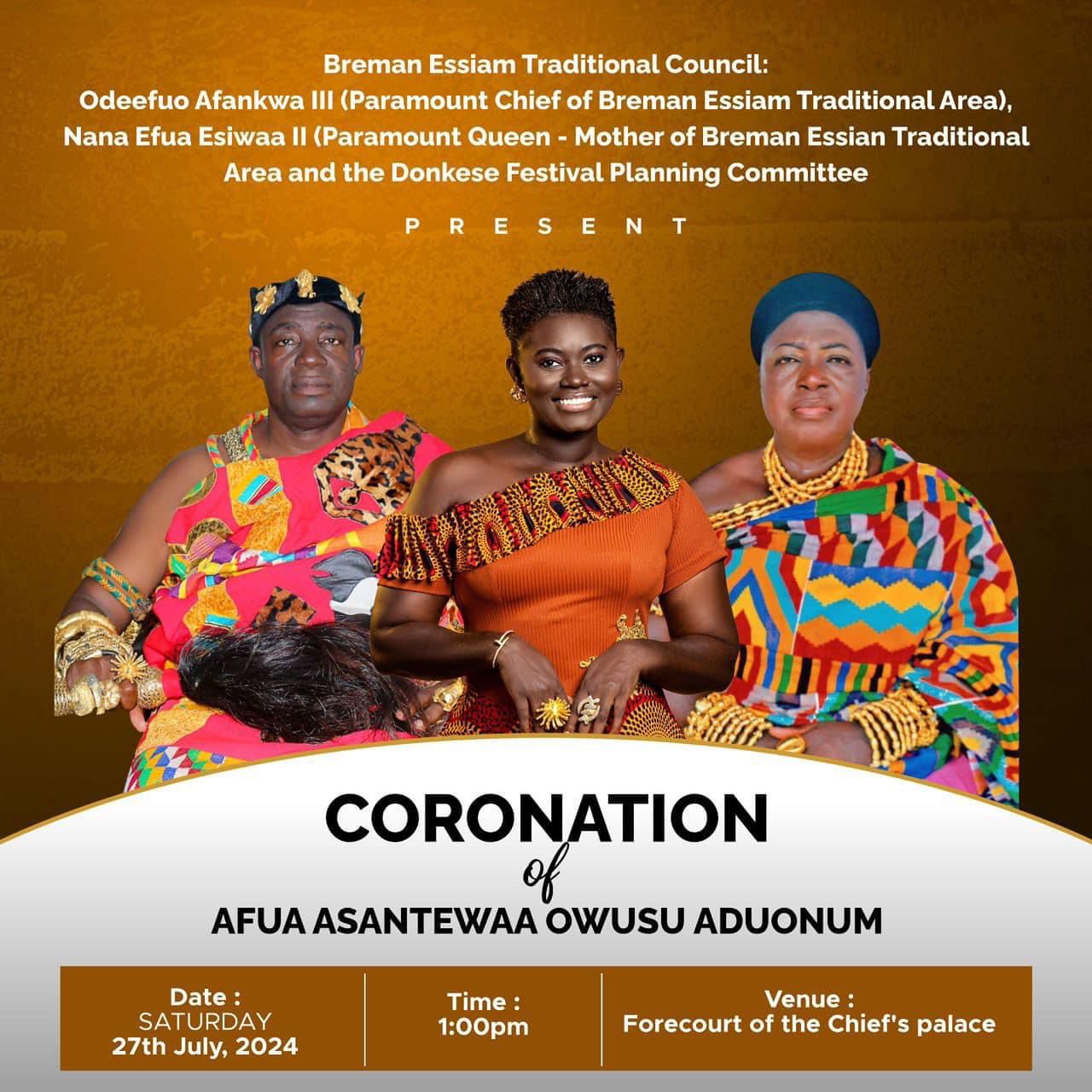 Afua Asantewaa Set To Be Crowned As Queen - ZionFelix.net