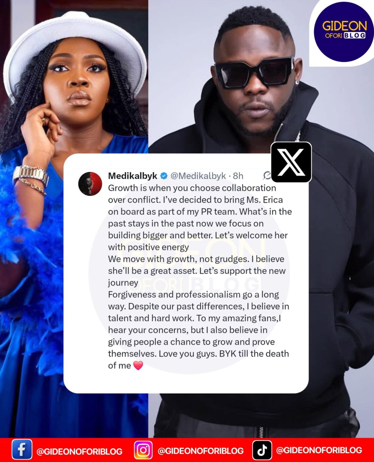 Medikal Responds To Backlash After Appointing Highest Eri As Beyond Kontrol PRO - ZionFelix.net